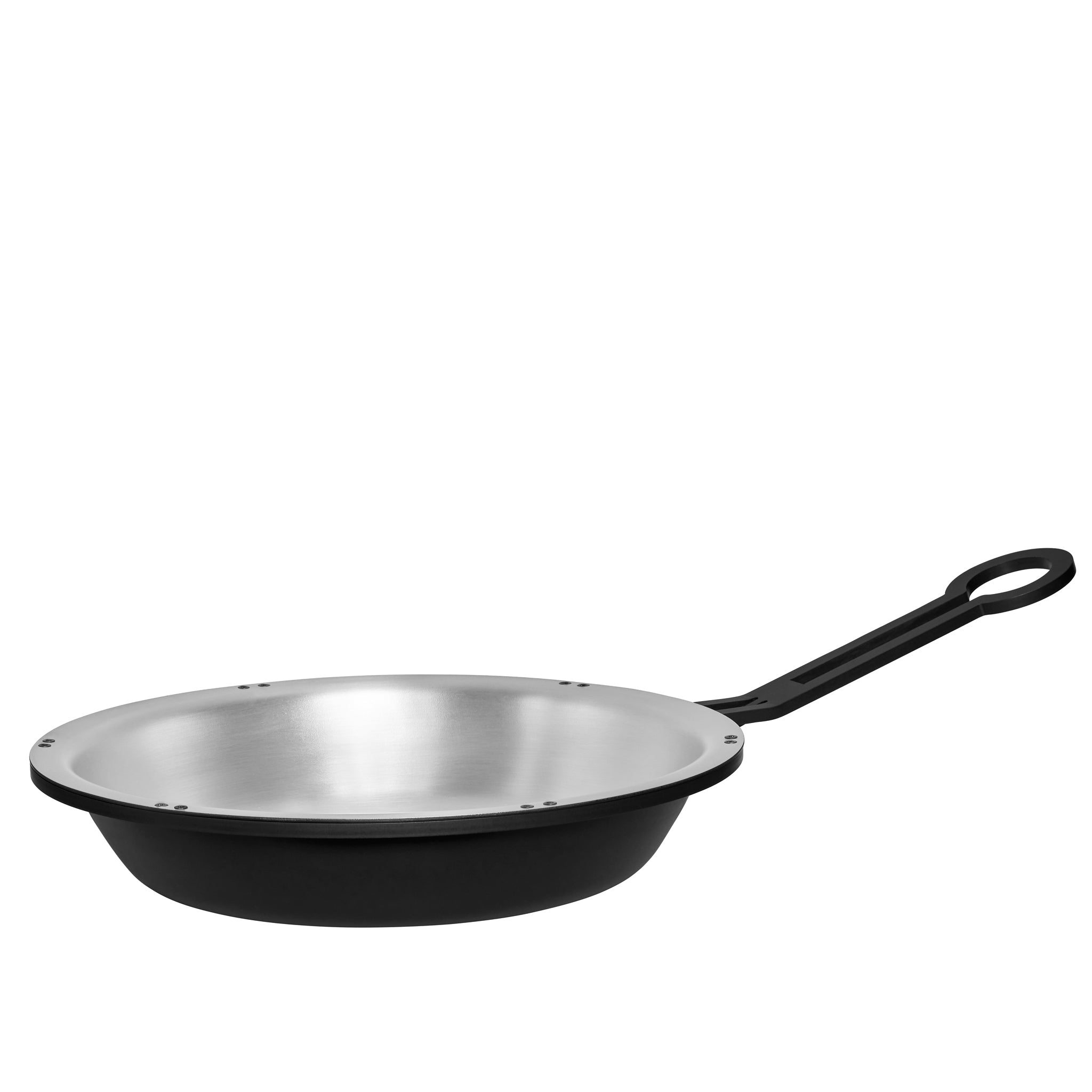 An amazing fryingpan made out of pure silver coating on iron. PAN999 ...